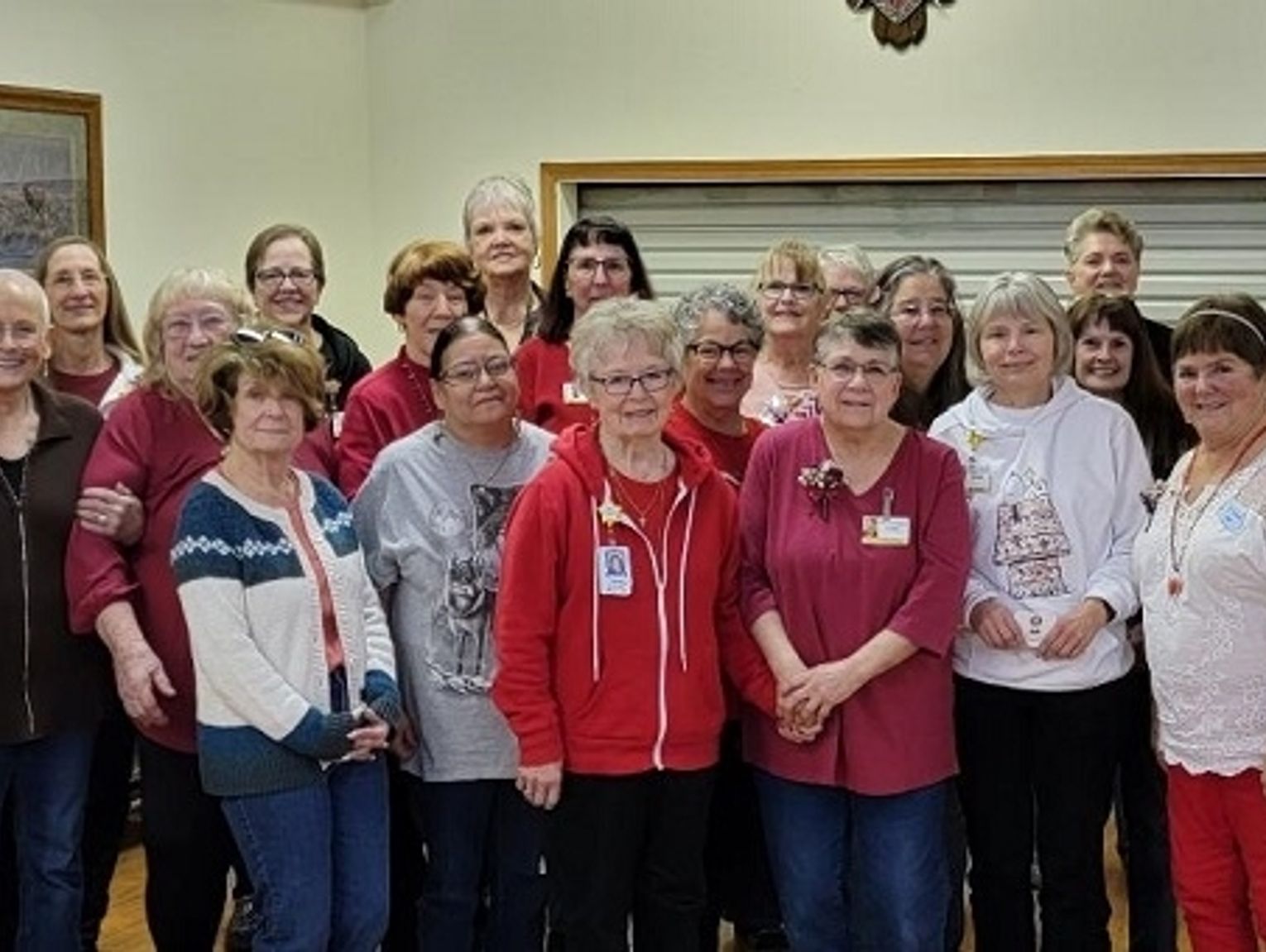 Banner Auxiliary Holds Pin Ceremony