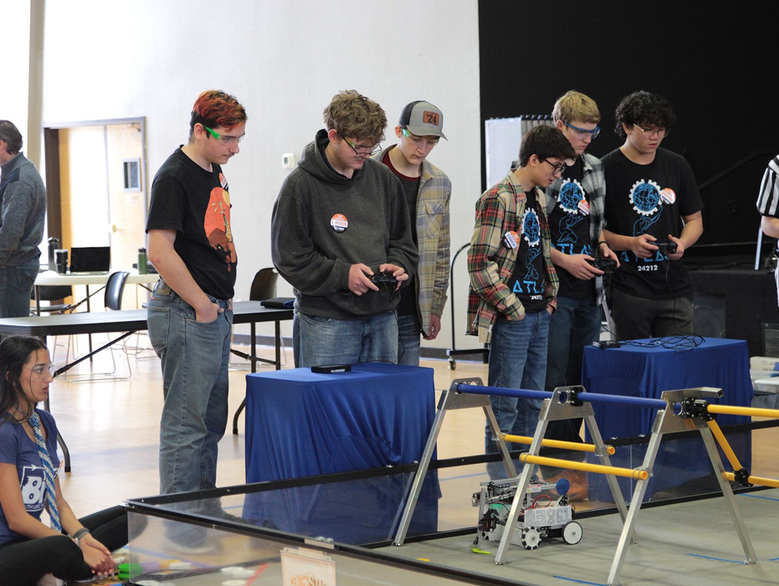CCHS Robotics Team on the Road to State Championships