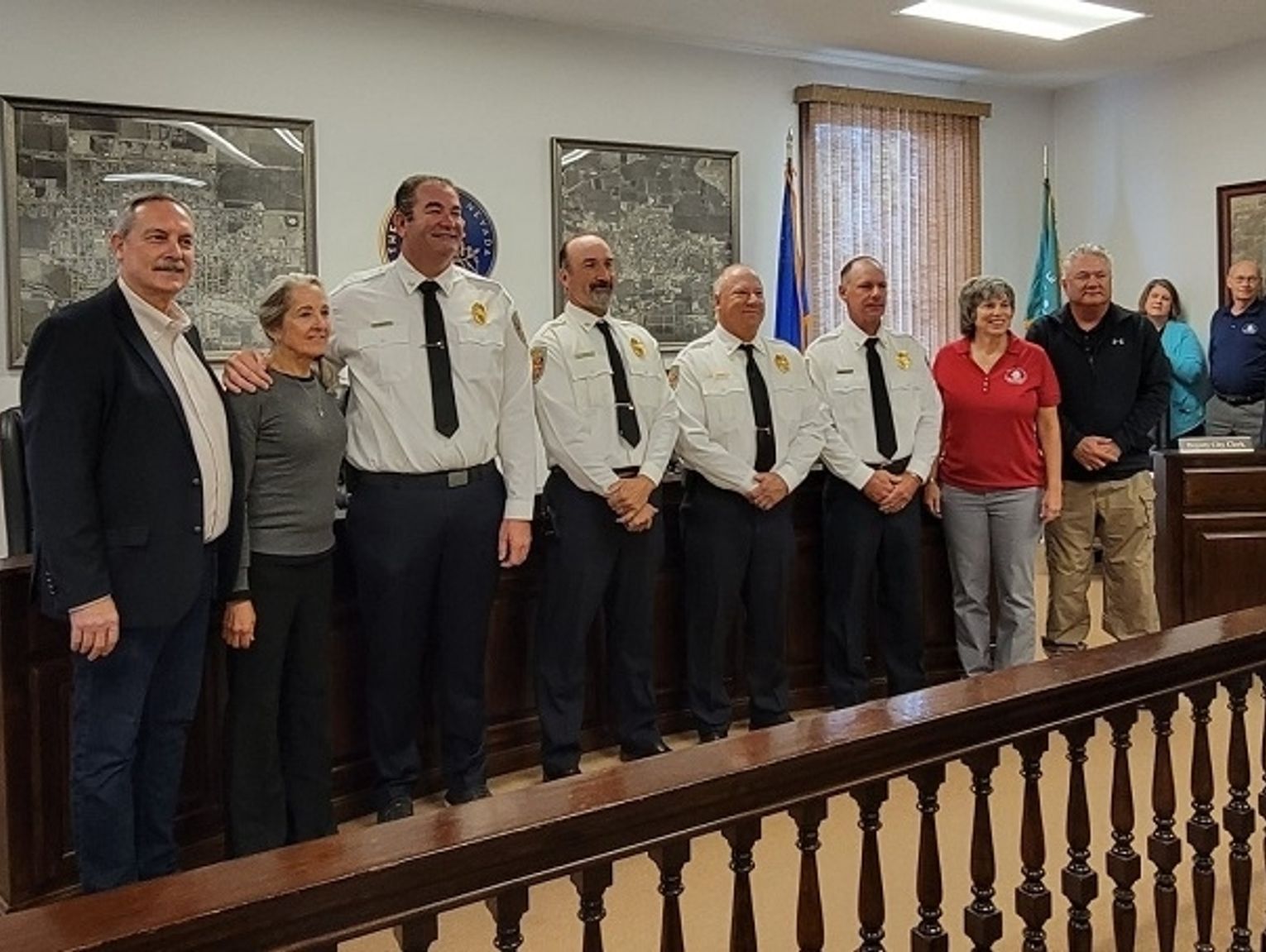 City Council Ratifies Fire Department Election of Officers