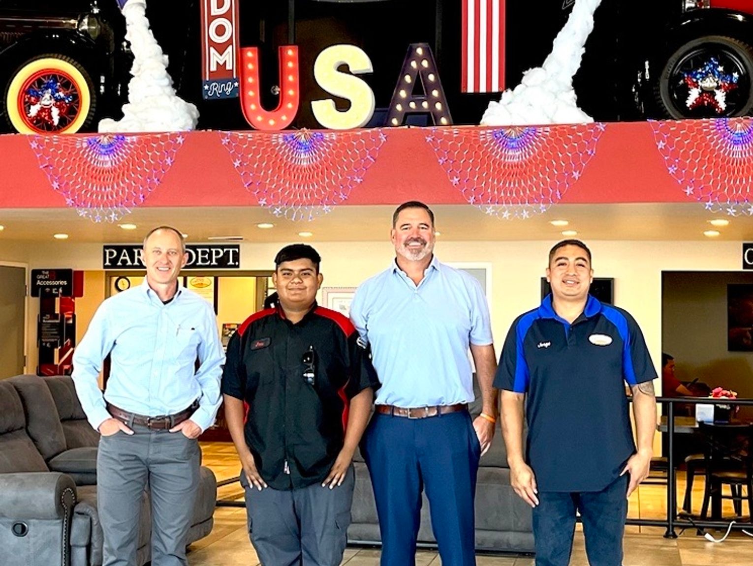 Fallon Ford Donates $2,000 to CCHS Back to School Night Student Raffle