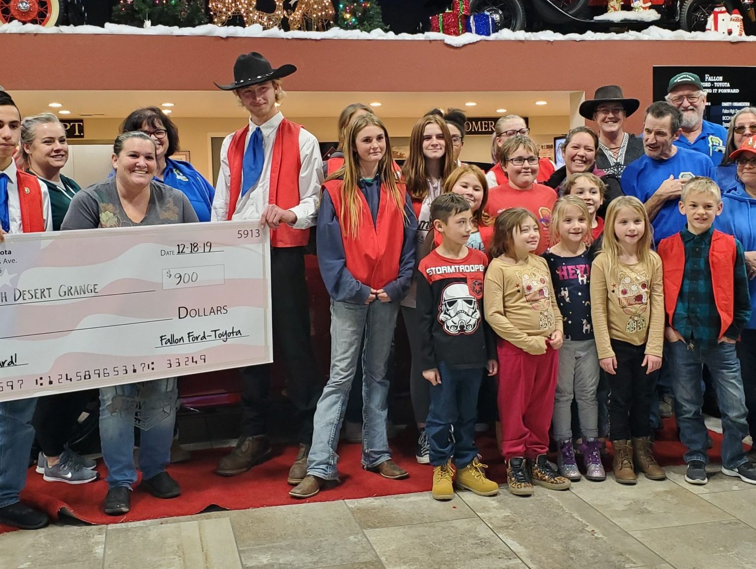 Fallon Ford Pay it Forward Benefits Grange