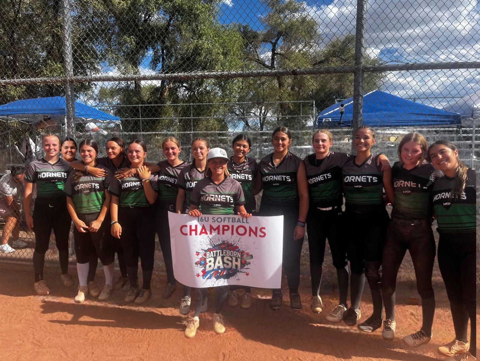 Fallon Lady Hornets 16U Battleborn Bash Tourney Champs