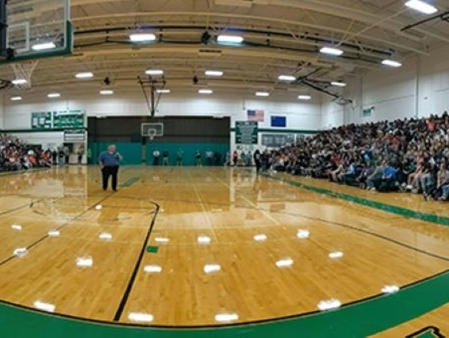 First Day Back at CCHS – Home of the Greenwave