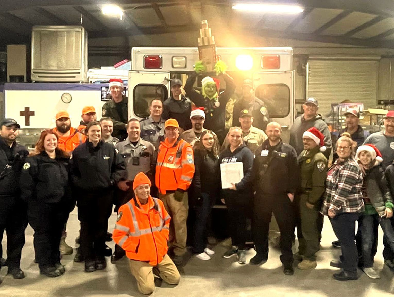 First Responders Food Drive Yields Over 11 Tons of Food for Local Families