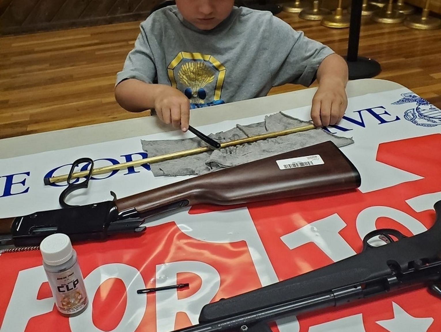 Grange Kids Learn Gun Safety
