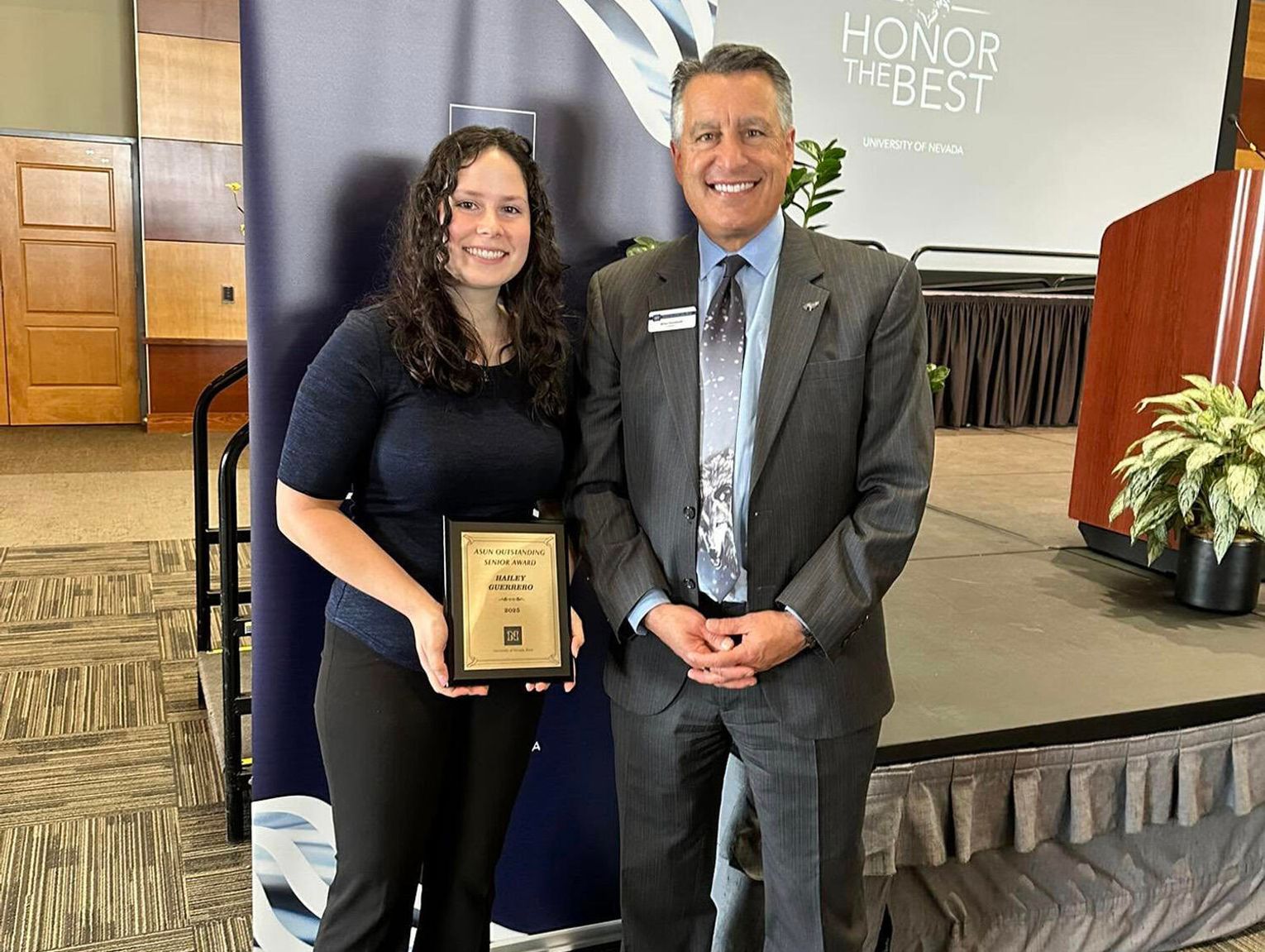 Guerrero Named UNR Senior of the Year