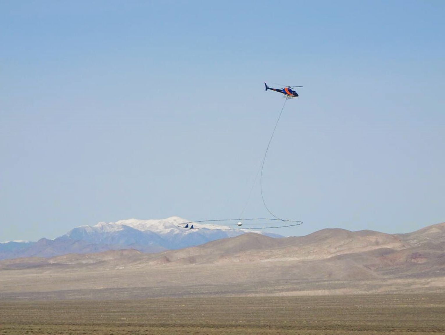 Helicopter Survey Unveils Hidden Geologic Secrets in Northern Nevada