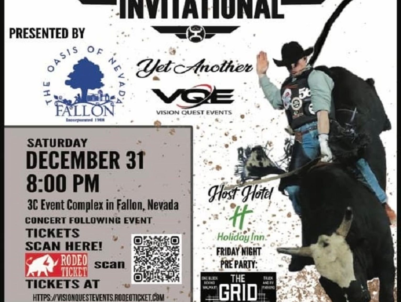 Hooey Top Gun Invitational Bull Riding