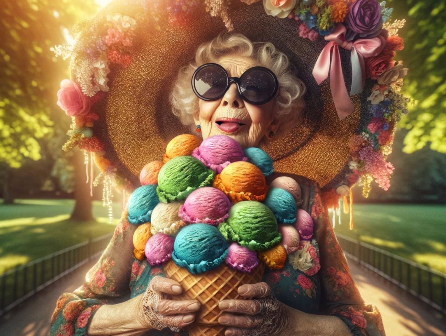 Is this You? - A Cherry-Dipped Ice Cream Cone Day