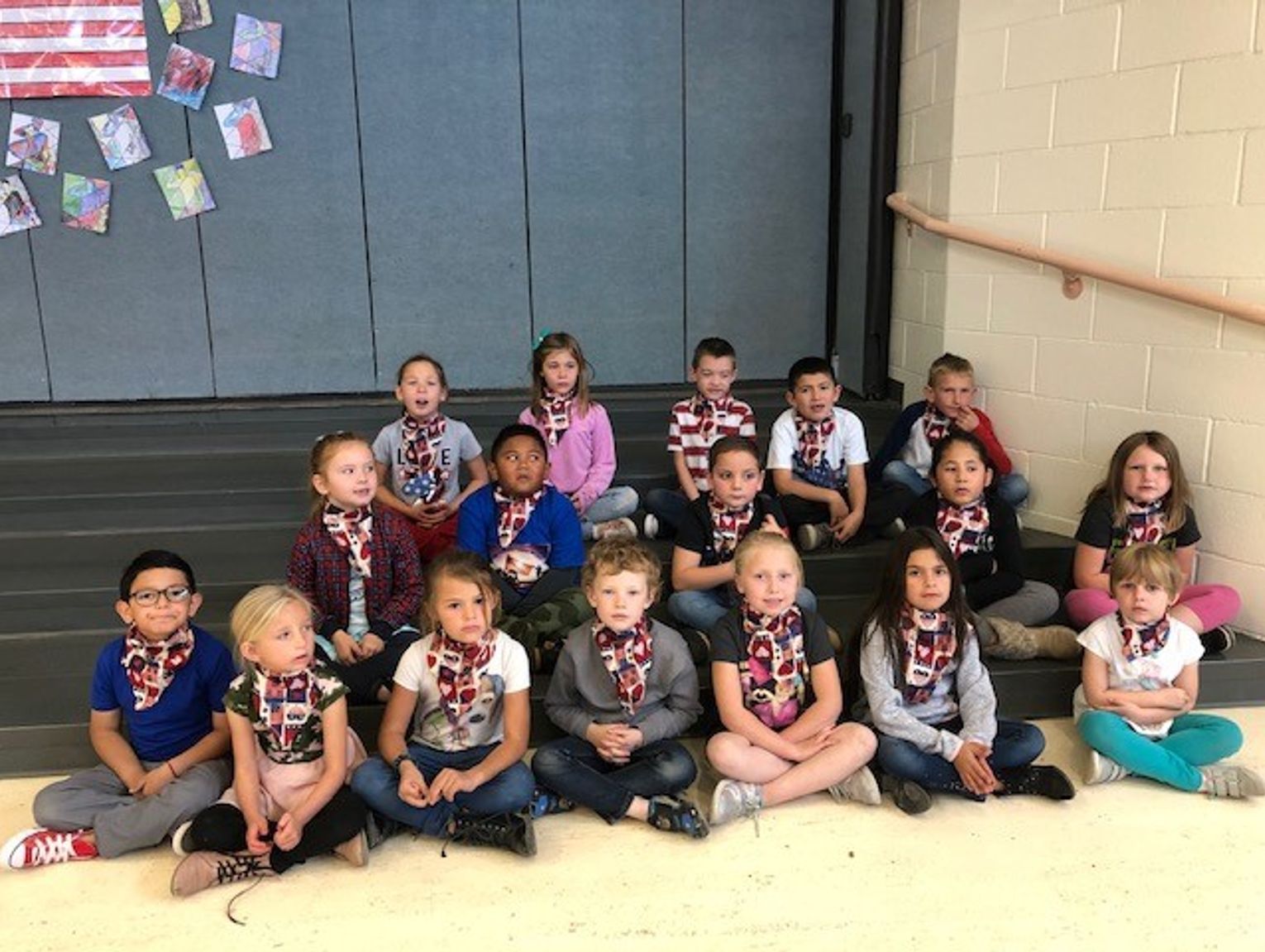 Lahontan Elementary Honors Veterans