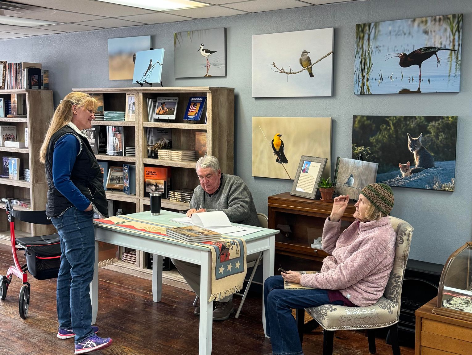 Local Author Book Signing Last Week