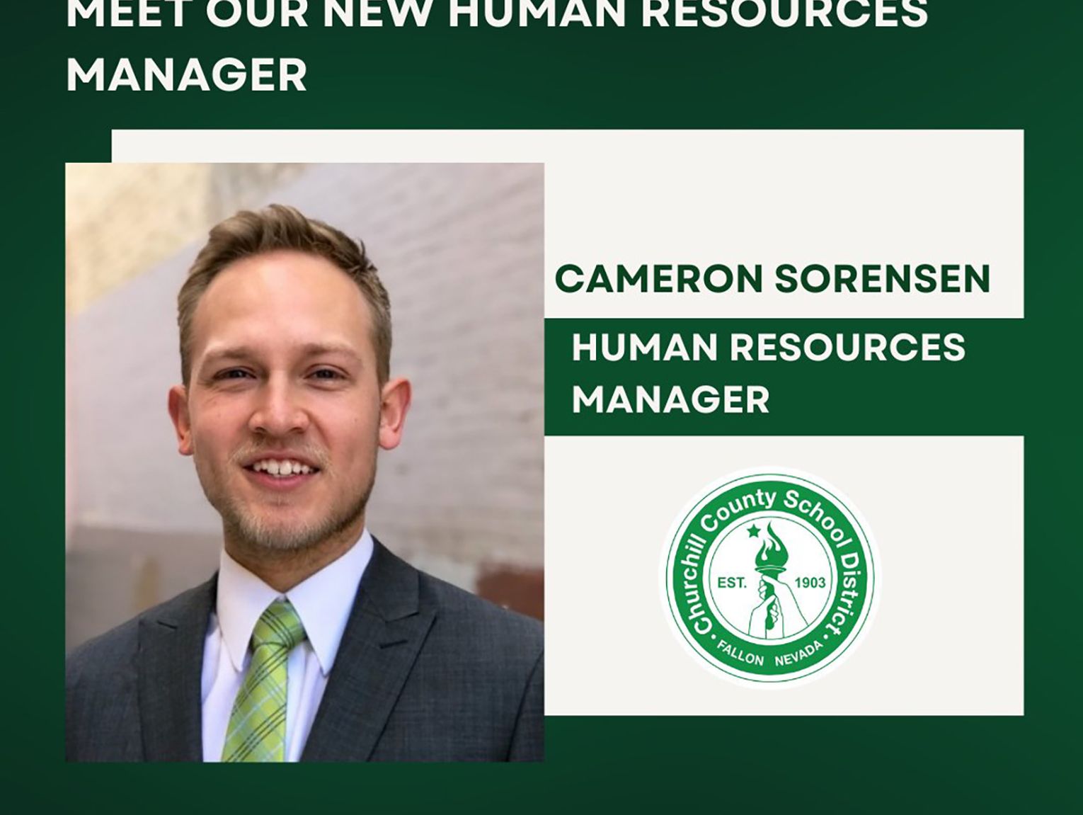 Local Grad Hired as CCSD New Human Resources Manager