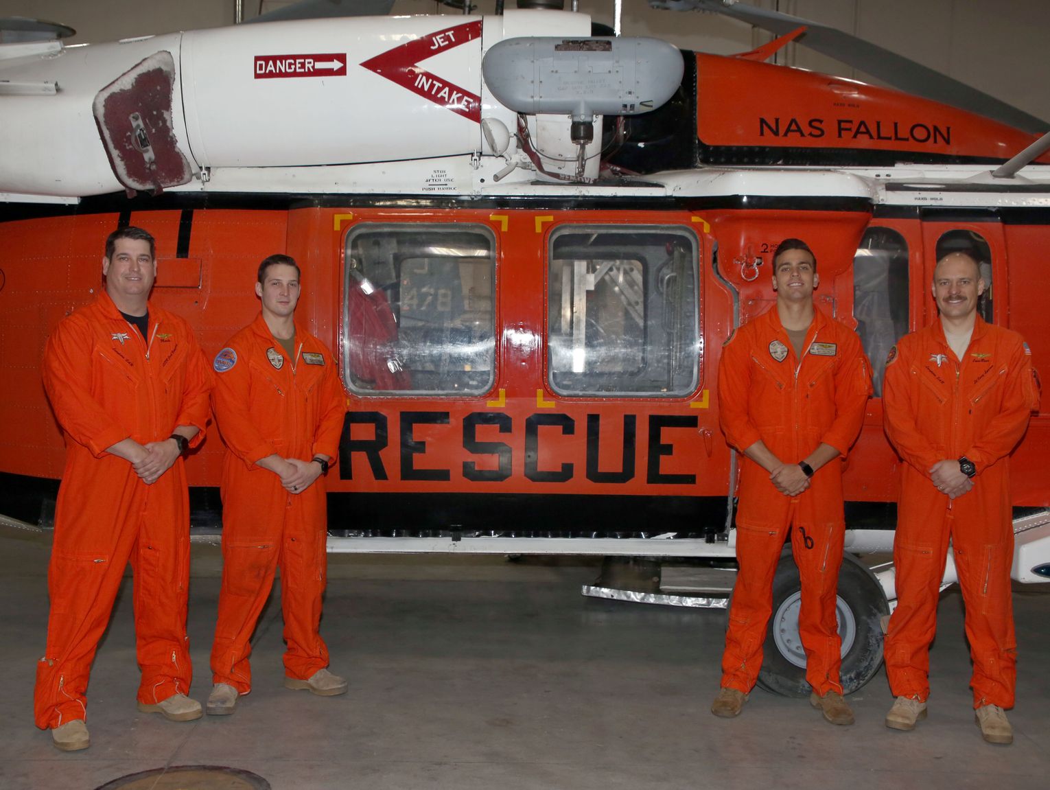 NAS Fallon Longhorns Rescue Lost Snowshoer