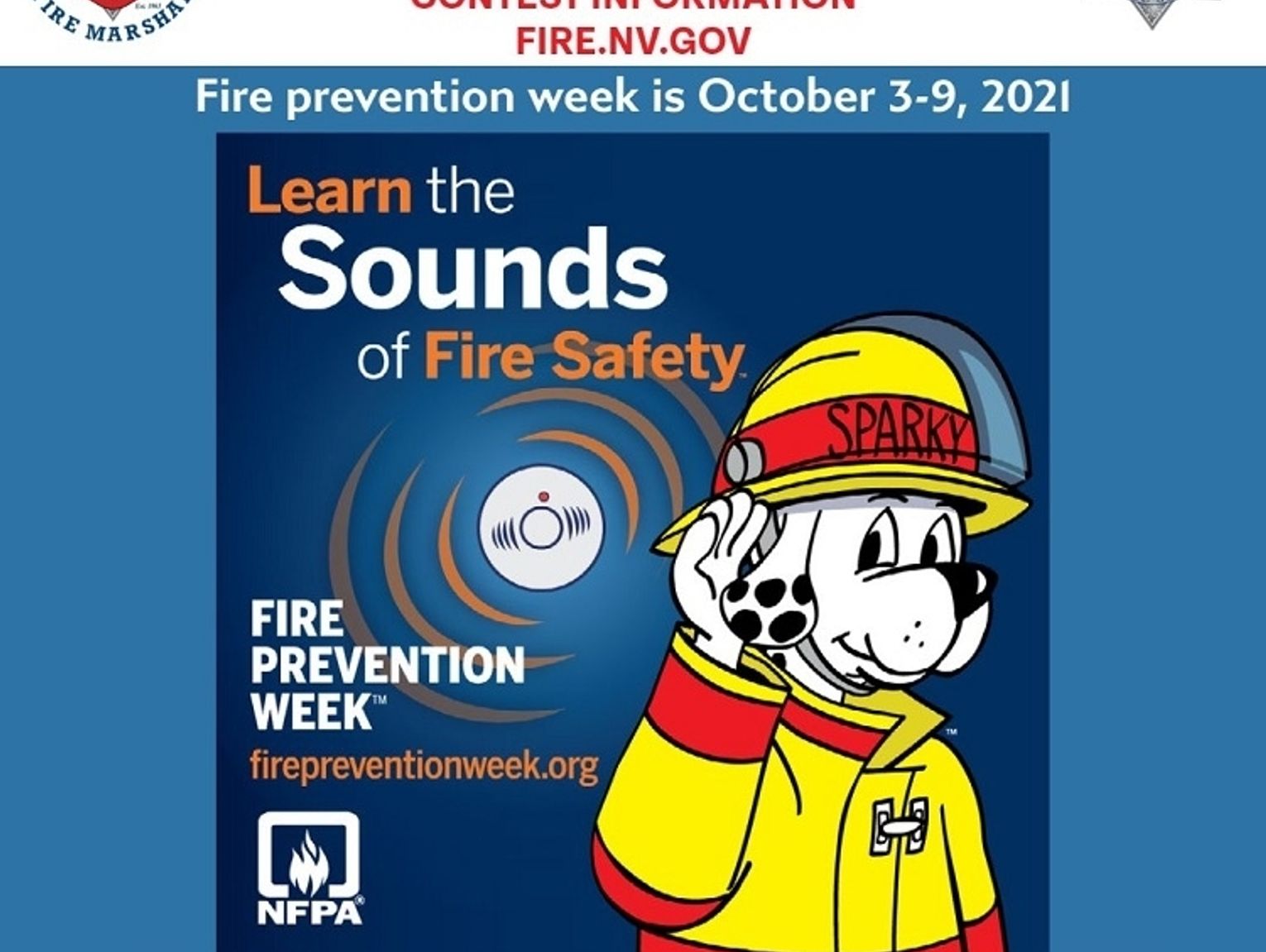 Nevada DPS hosting 5th Fire Prevention Week Poster Contest