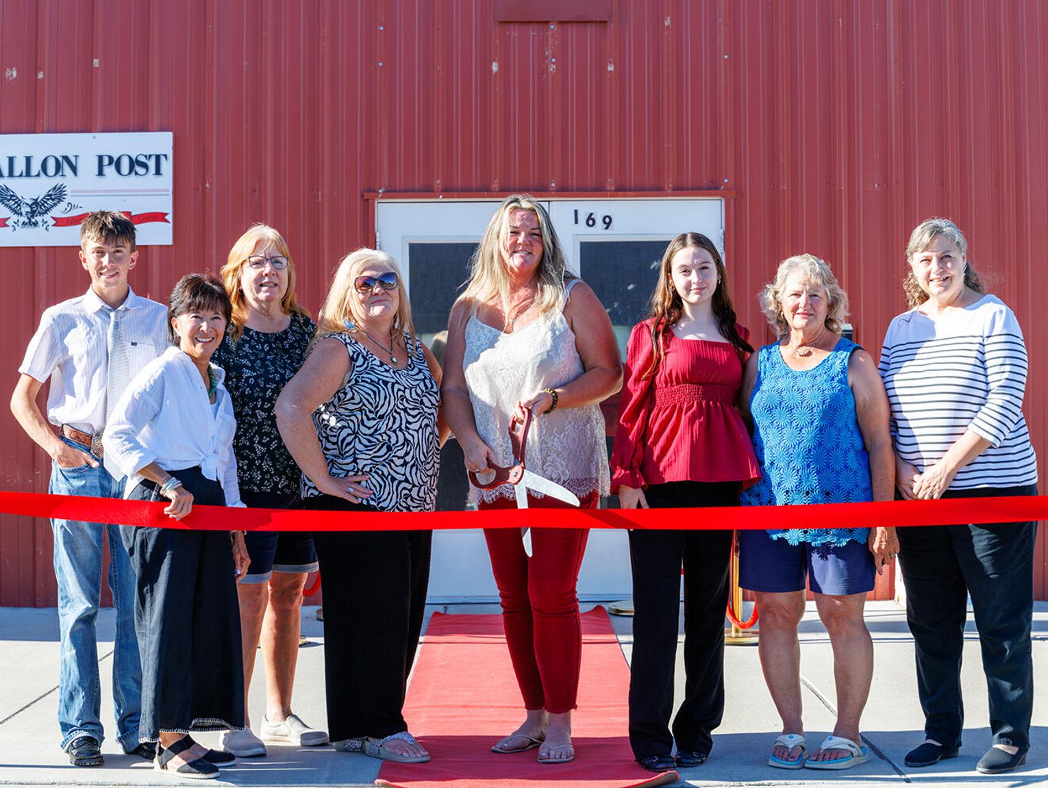 The Fallon Post Cuts the Ribbon on New Home