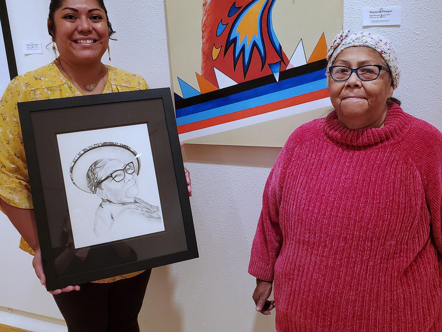 Walking in Two Worlds - Fallon Artist Shannon Christy Hooper Honors ...