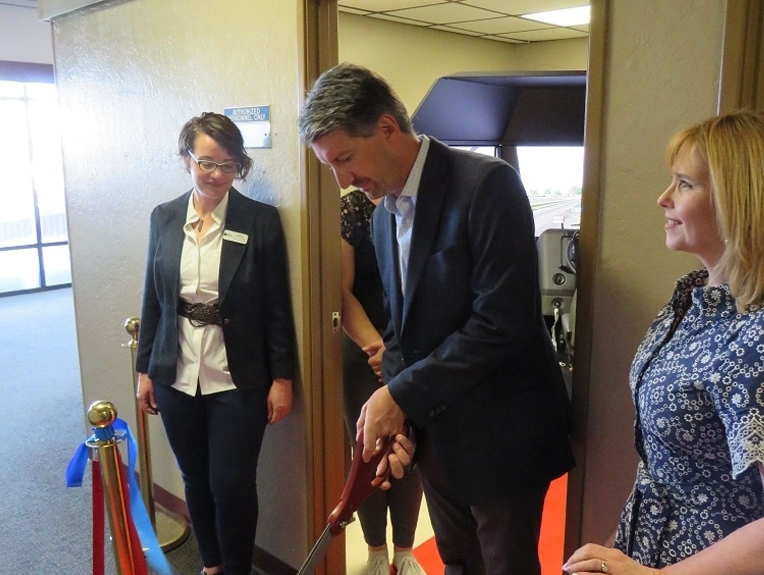 WNC Shows off CDL Simulator