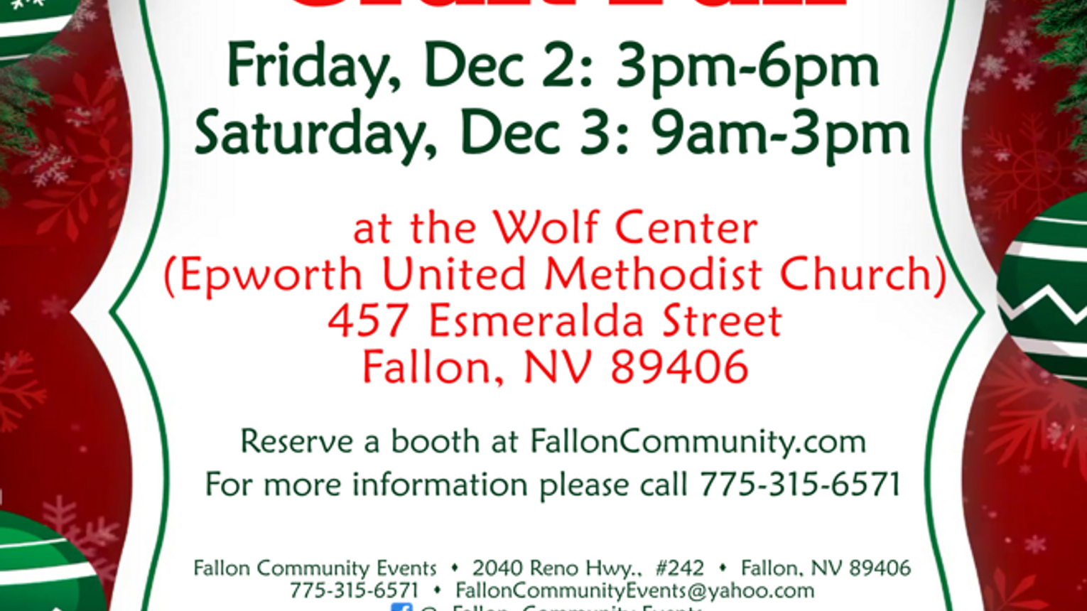 Christmas Craft Fair