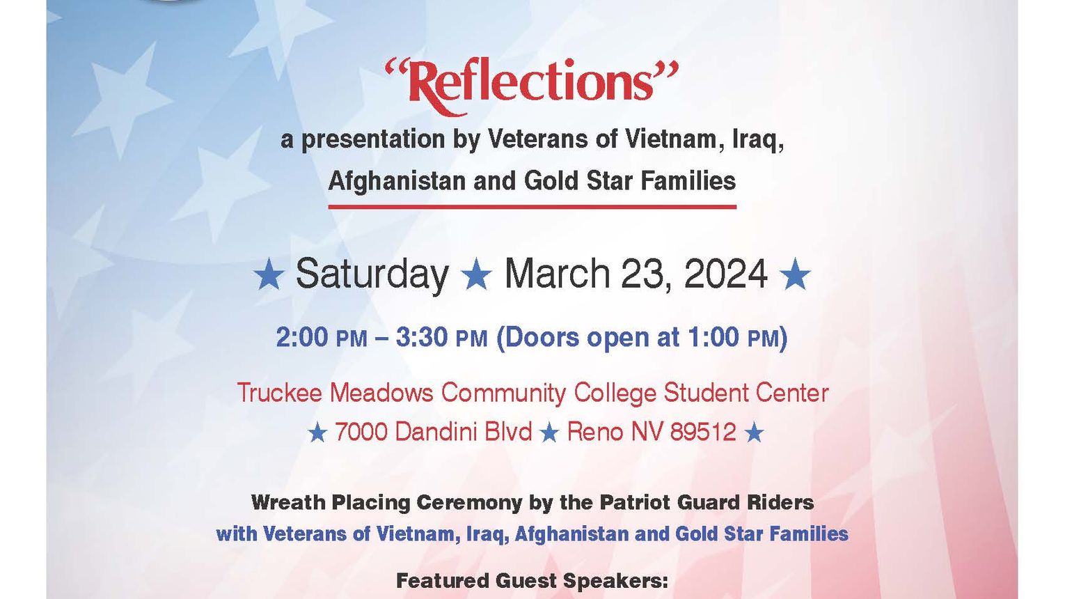 Vietnam War Veterans Remembrance Day Ceremony